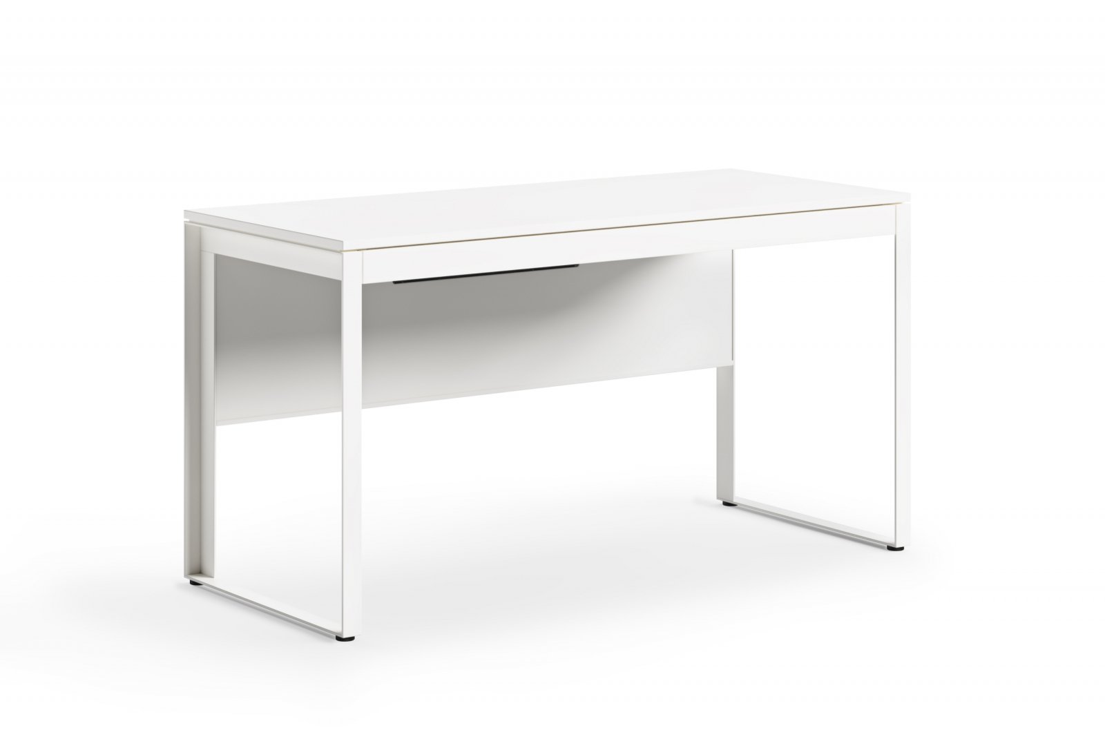 Linea 6221 Satin White Desk - Working - BDI Furniture - Authorised UK ...